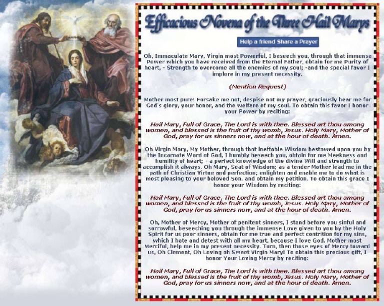 3 Hail Marys | PDF