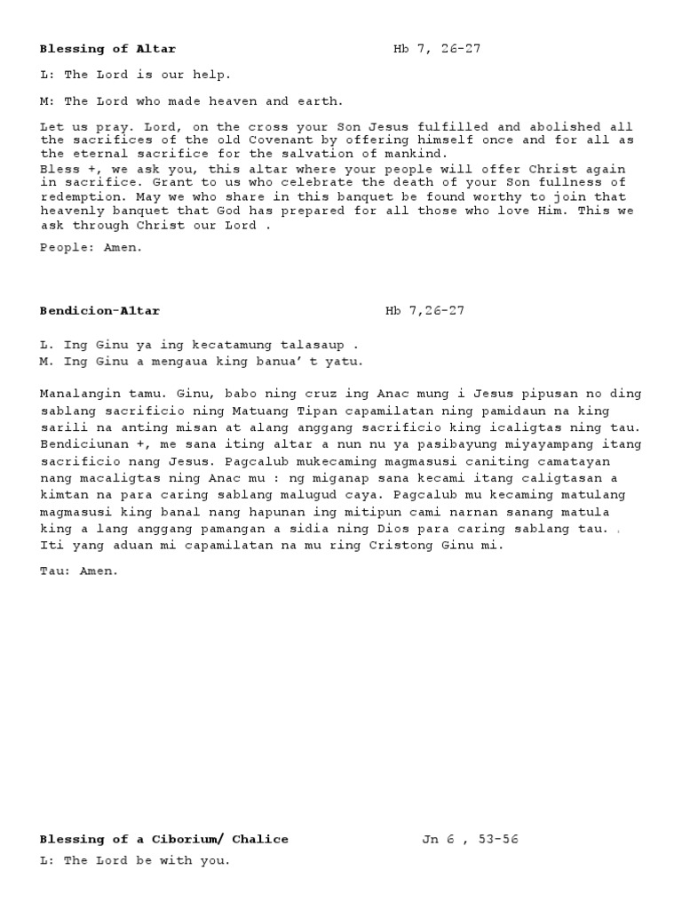 book of blessing original | PDF