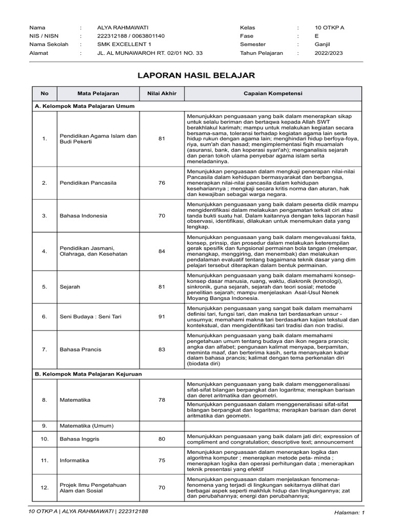 Semester - 10 OTKP A - Semester 1 (2022-2023) - 21-06-2023 03-15 | PDF