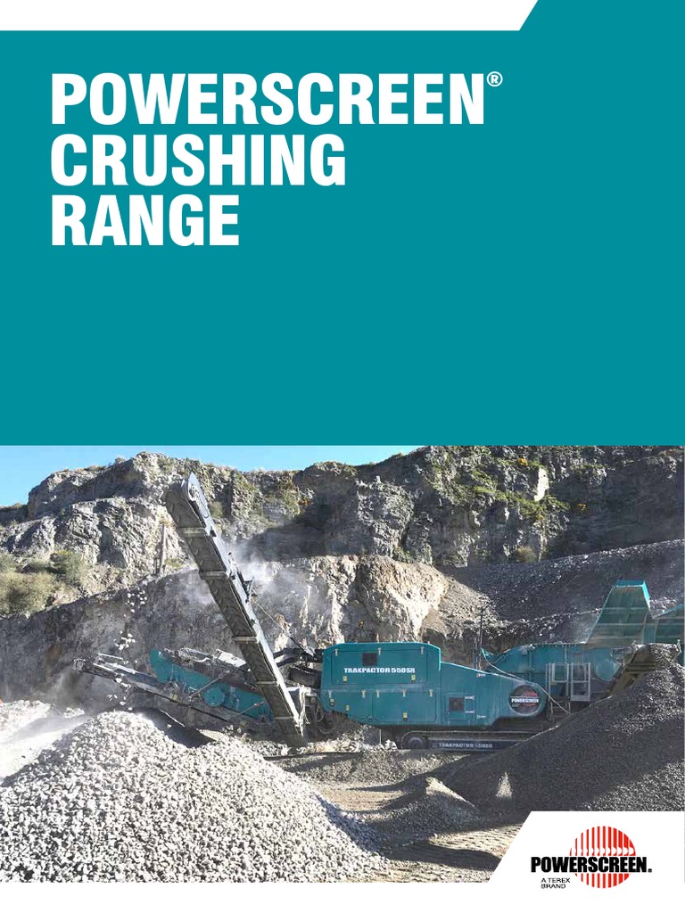 Powerscreen-Crushing-Range-USE-FOR-ALL-MODELS (002) | PDF ...