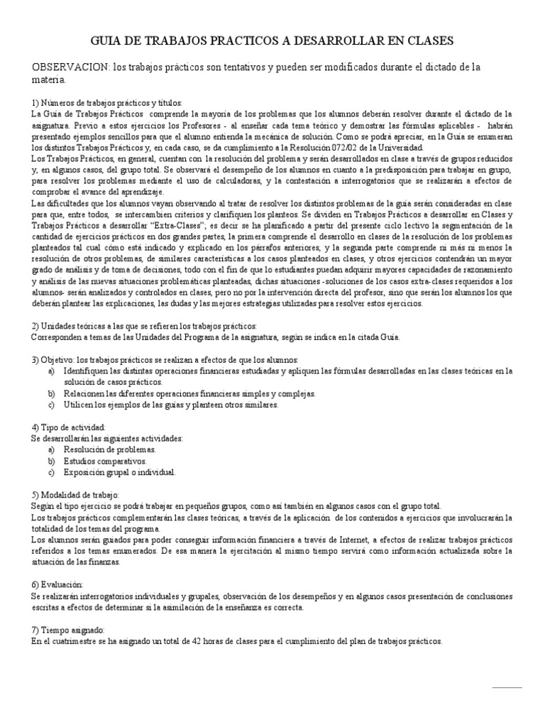 Ejercicios Eje 1 | PDF | Interés | Evaluación