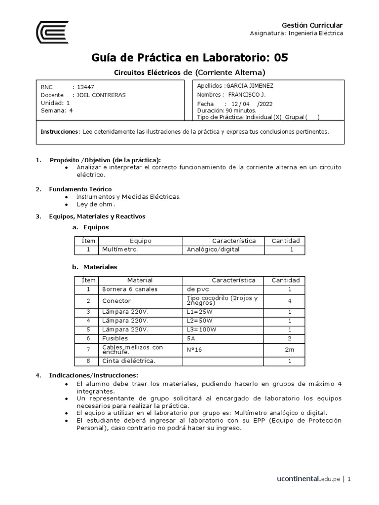 Guia Practica 05 - Francisco Garcia J | PDF