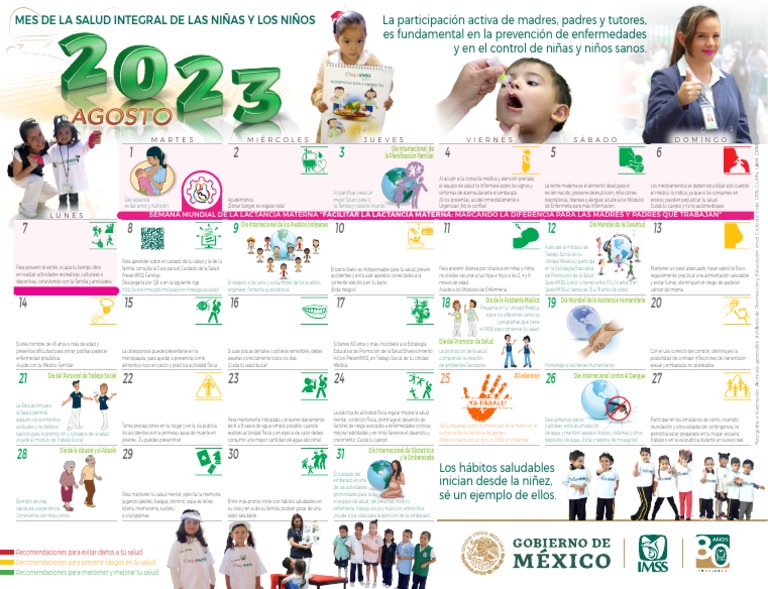 Calendario Salud | PDF