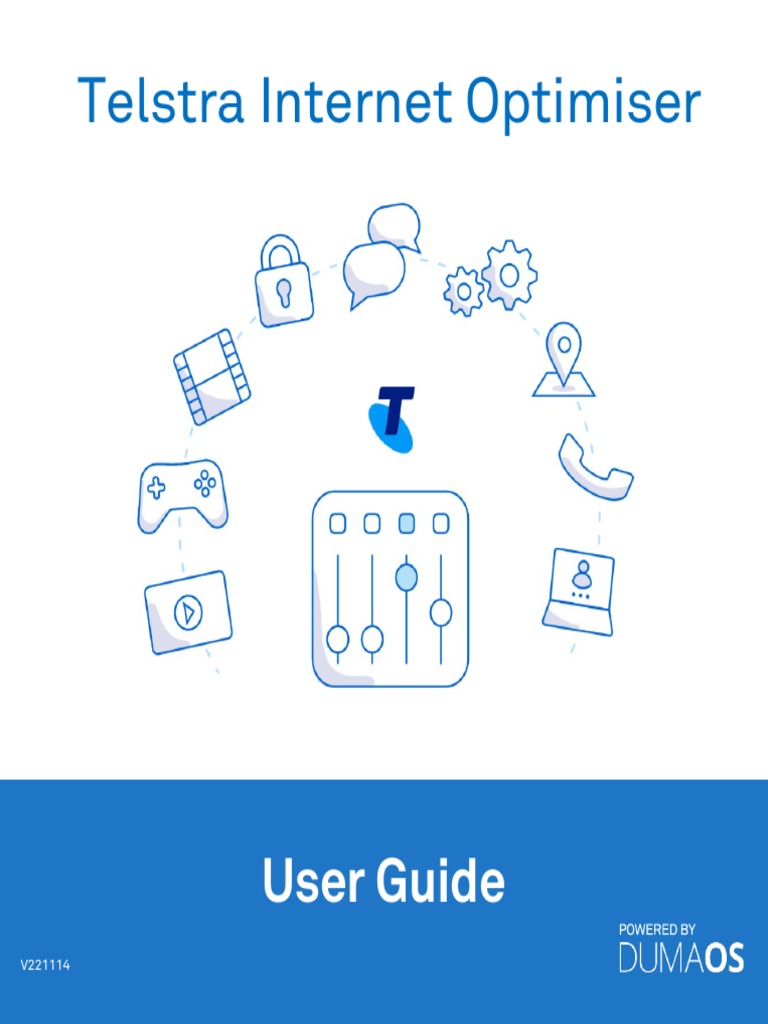 Telstra Internet Optimiser User Guide | PDF