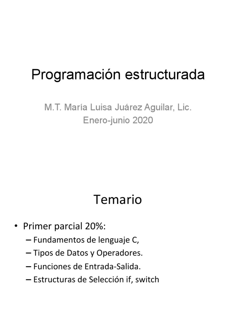 Primer Parcial00000 | PDF | Programación | Programa de computadora