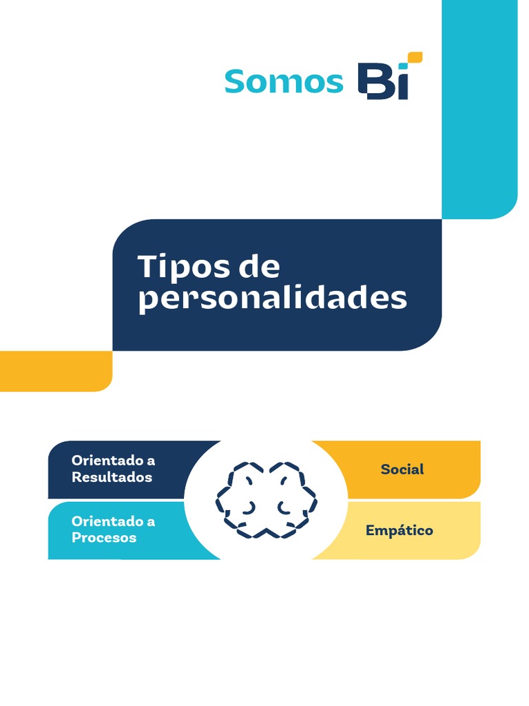 Tipos de Personalidades Somos Bi | PDF | Estrés (biología) | Comunicación