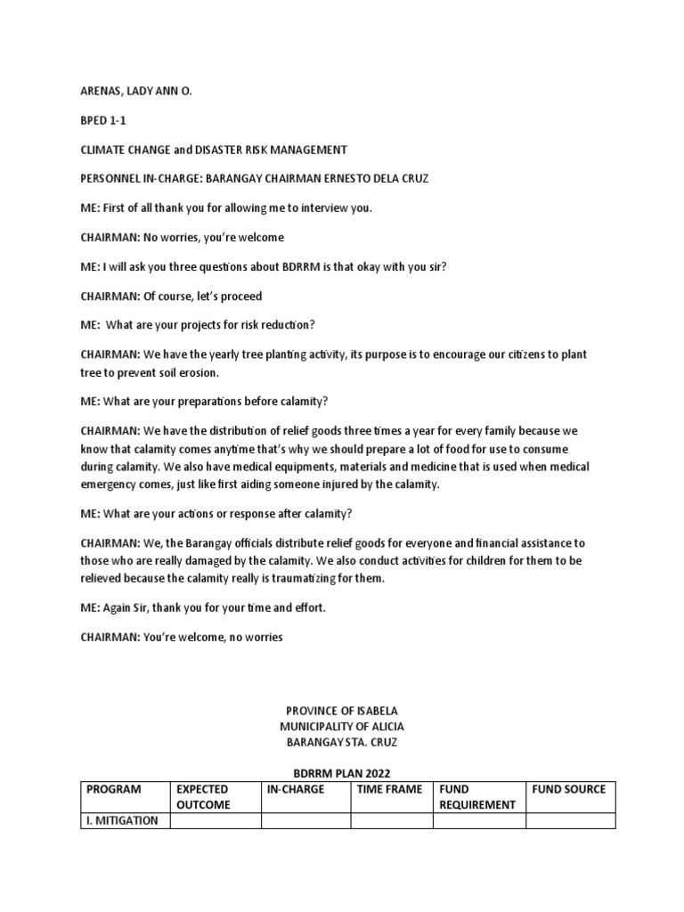 Activity 10 Field Exposure | PDF | Emergency Management | Safety