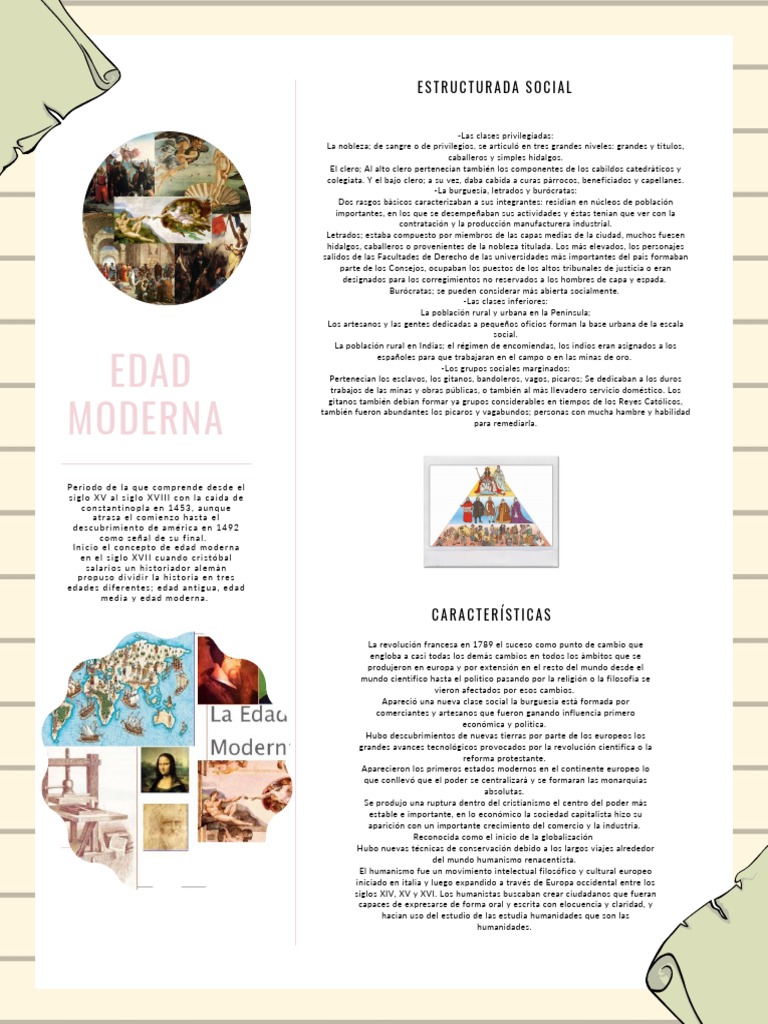 Estructura social en la Edad Moderna | PDF