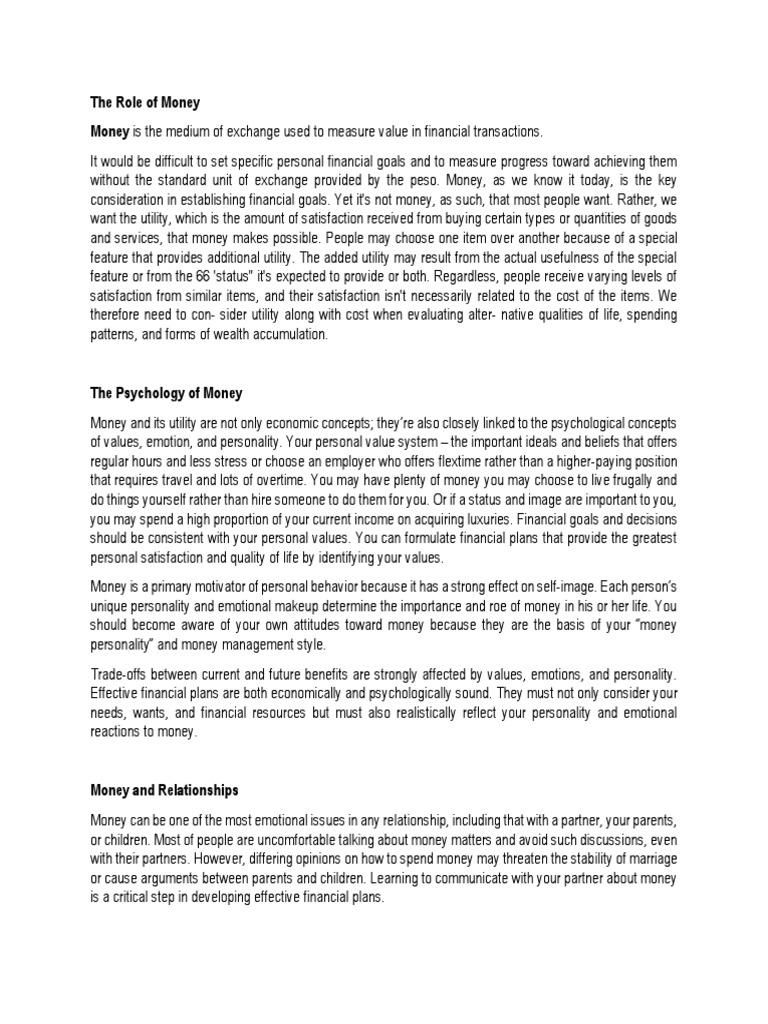 Psychology of Money | PDF