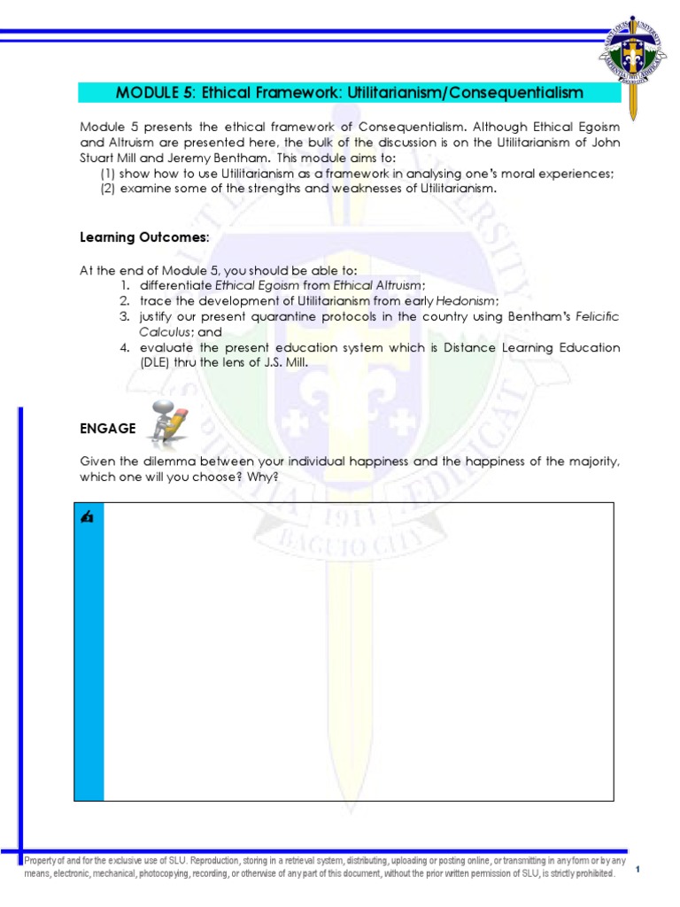 MODULE 5 - GETHICS Short Term 2022-2023 | PDF