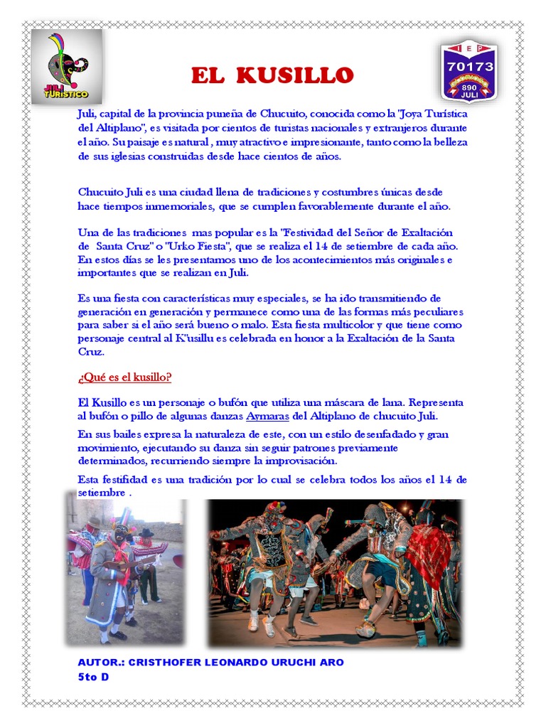 El Kusillo ... | PDF