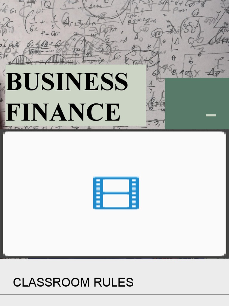 Business Finance - Module 4 | PDF | Interest | Debt
