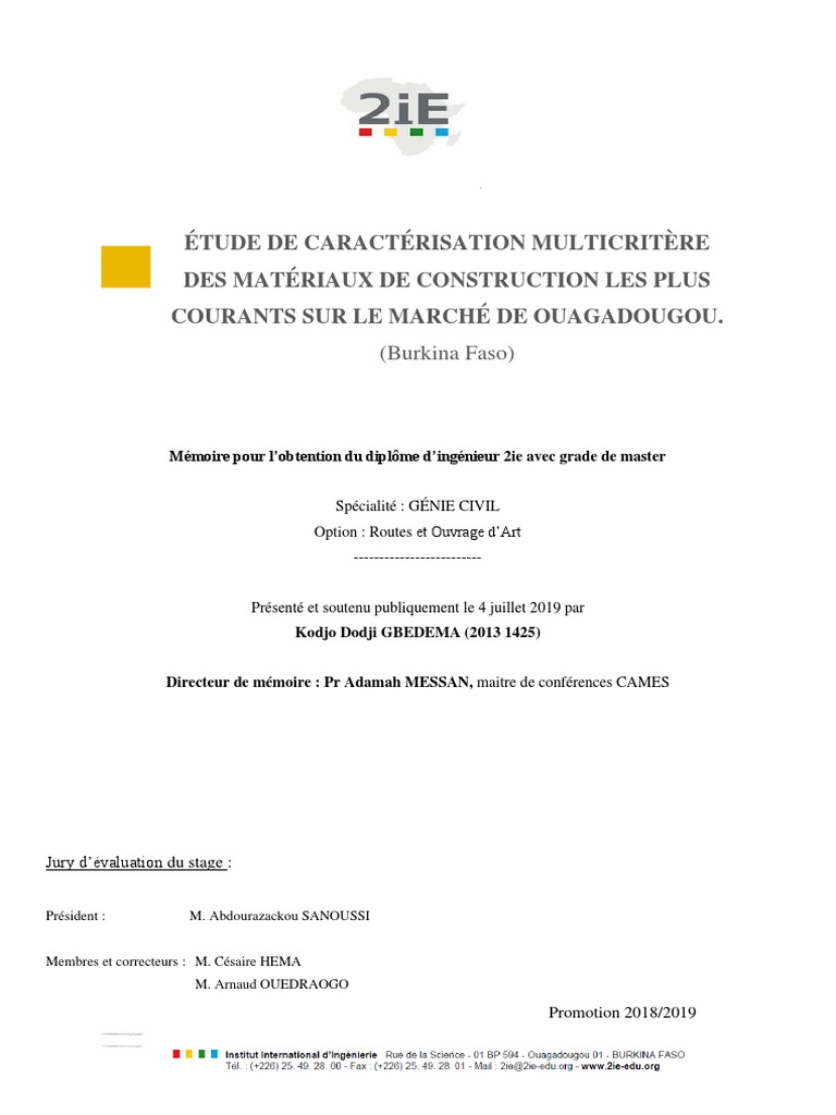Gbedema Kodjo Dodji | PDF