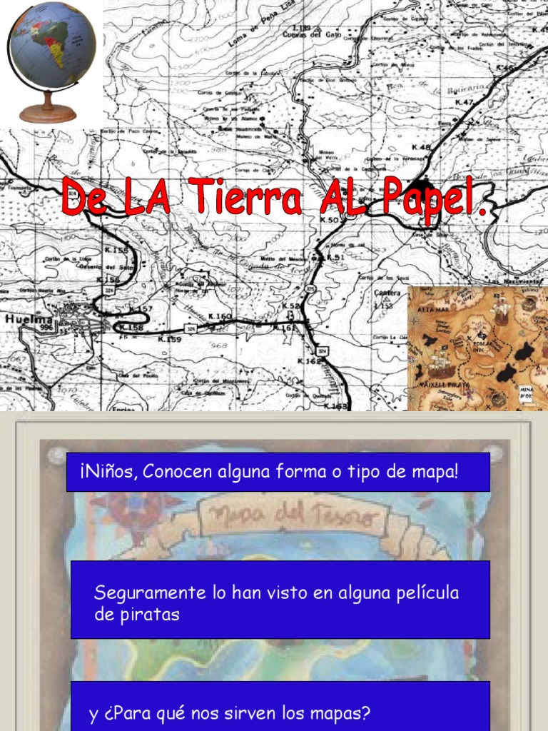 Tipos de Mapas y Cartografía Básica | PDF