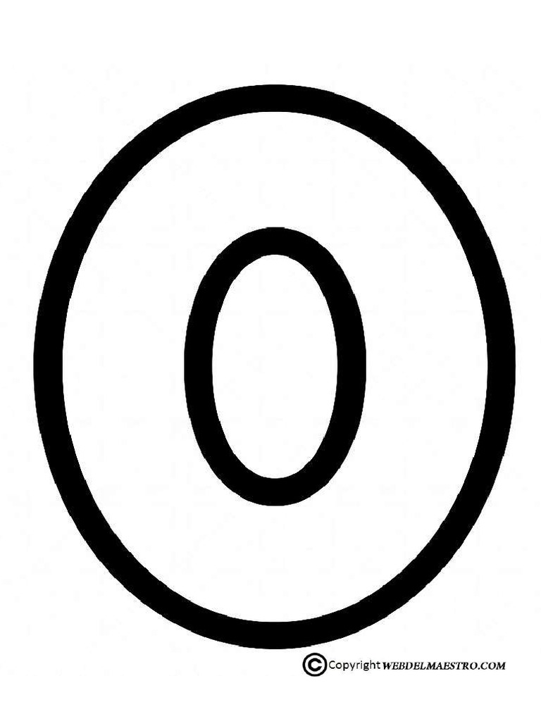 Número 0 para Imprimir | PDF