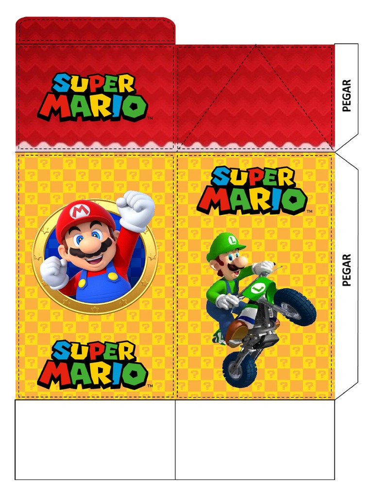 Caja Milk Super Mario | PDF