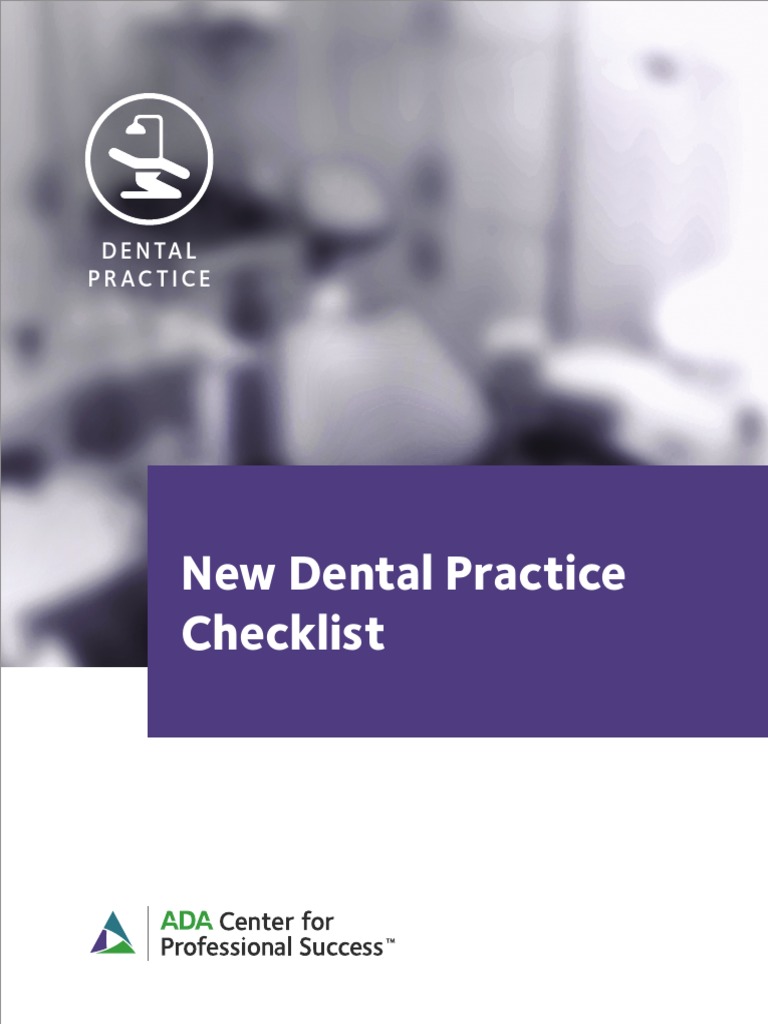 New-Dental-Practice-Checklist | PDF