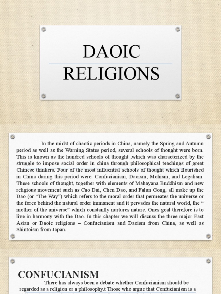 Daoic Religions | PDF