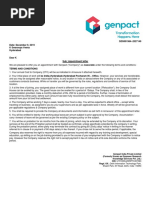 Wipro Offer Letter | PDF | Employment | Justice