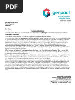 LTI Mindtree Offer Letter | PDF