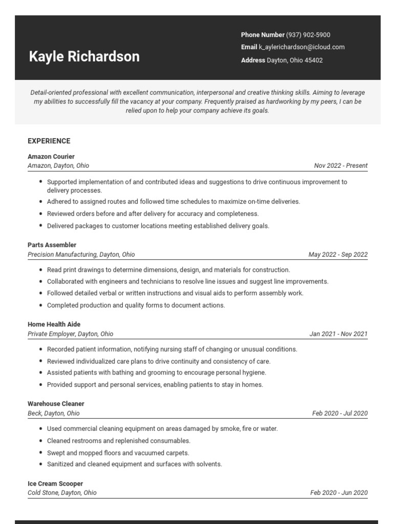 Kayle_Richardson_Resume | PDF