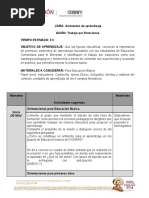 Marcaje Personal Mayra Yeribeth Requena - Kunché | PDF | Educación Secundaria | Aprendizaje