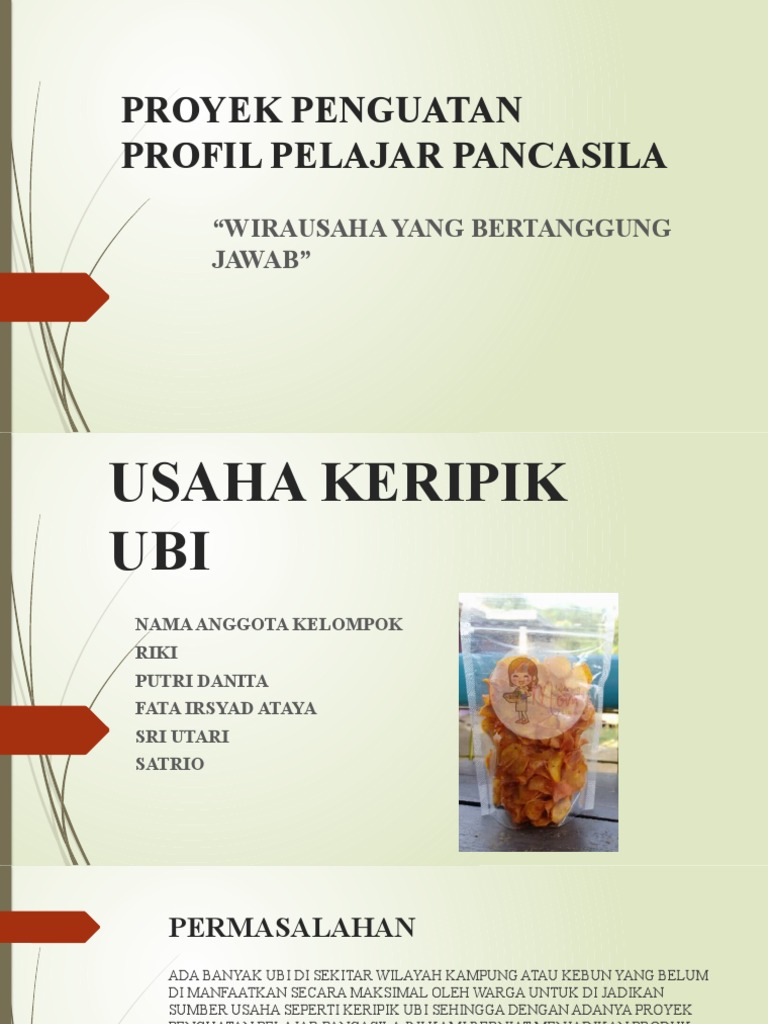 Kripik Ubi | PDF