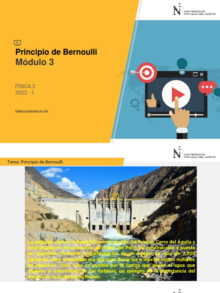 S04 - M03 - PPT - Principio de Bernoulli | PDF