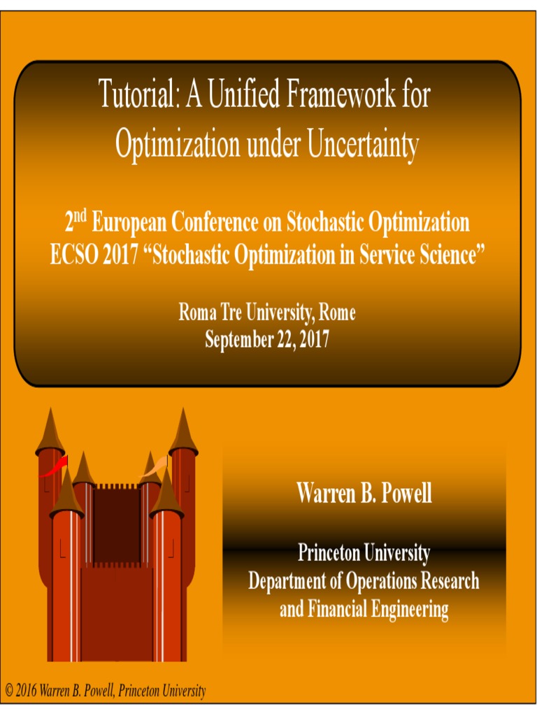 Unified Framework for Stochastic Optimization | PDF