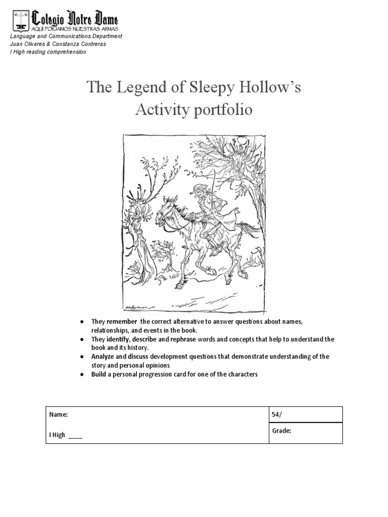 IºB Copia de The Legend of Sleepy Hollow Portfolio (1) 18 08 | PDF
