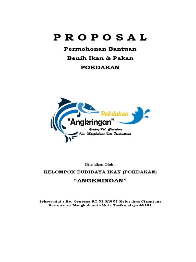 Proposal Ikan | PDF