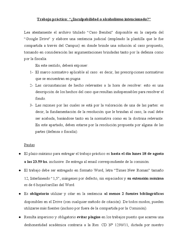 Trabajo PR - Ctico - Consigna | PDF