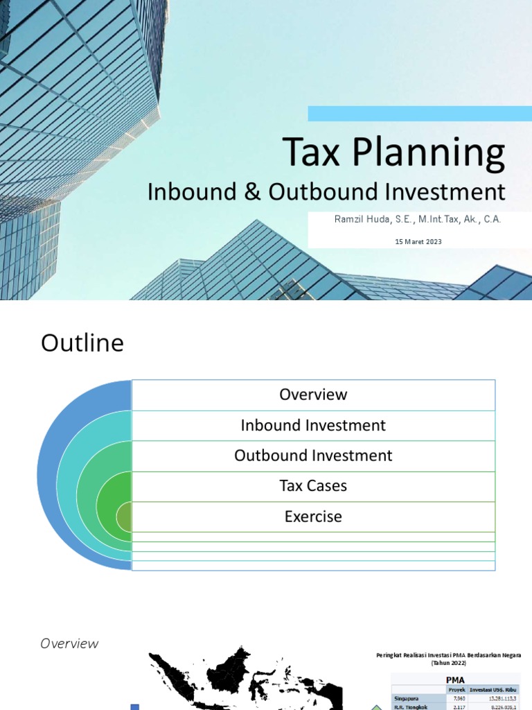 Tax Planning Inbound | PDF