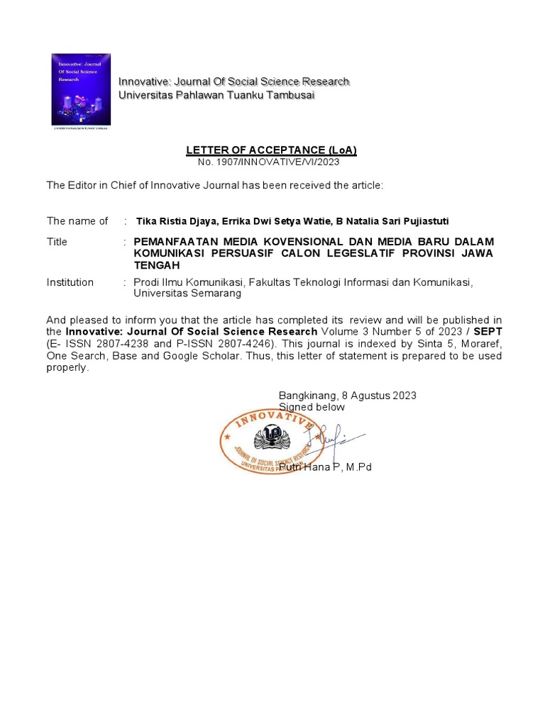 Loa Journal | PDF | History