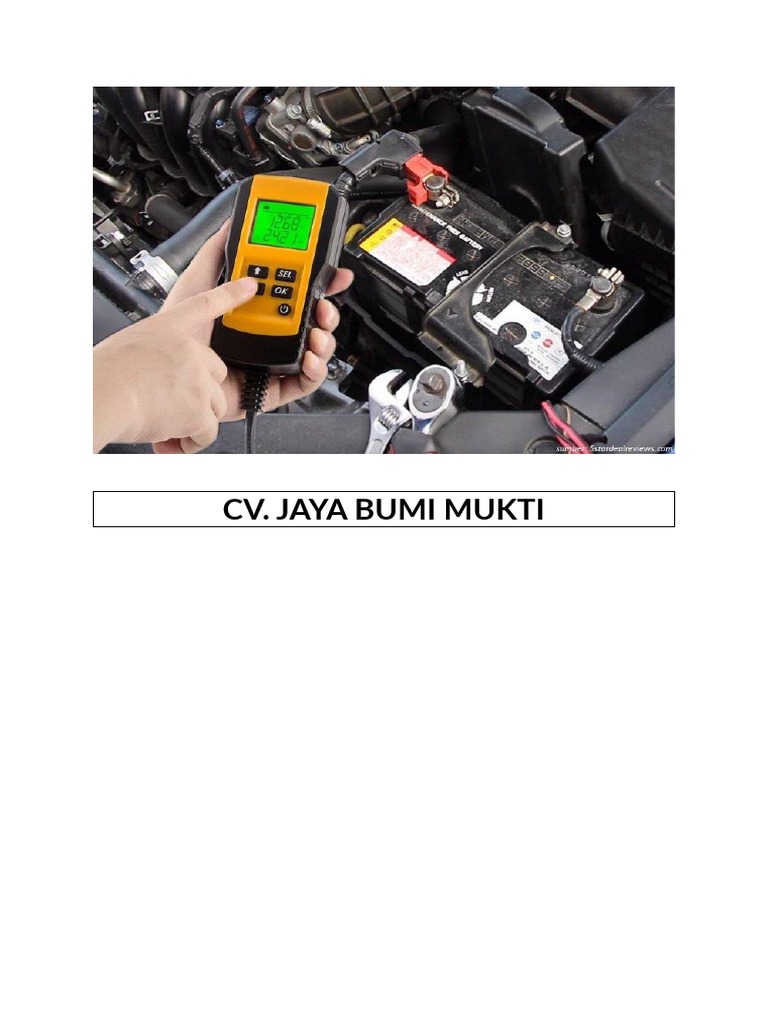 Kelistrikan - Cv. JBM | PDF