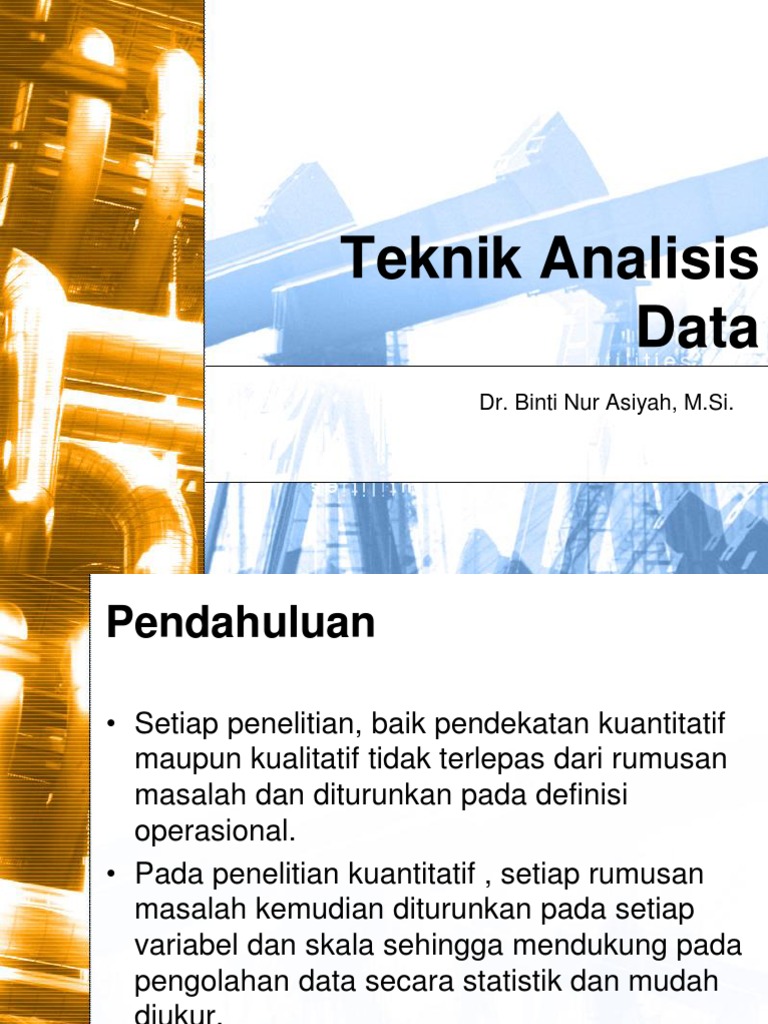 Teknik Analisis Data | PDF