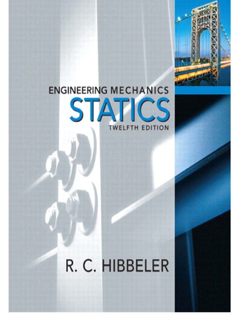 หนังสือEngineering Mechanics - Statics, R.C. Hibbeler, 12th Edition | PDF