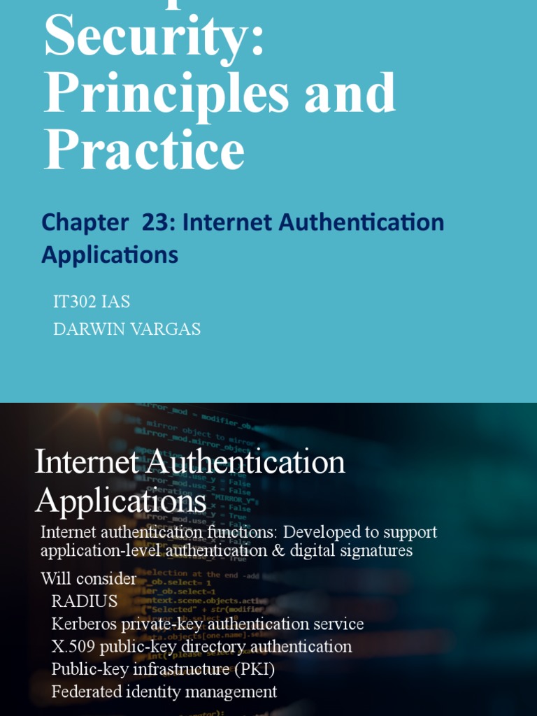 CH 23 | PDF | Public Key Certificate | Public Key Cryptography