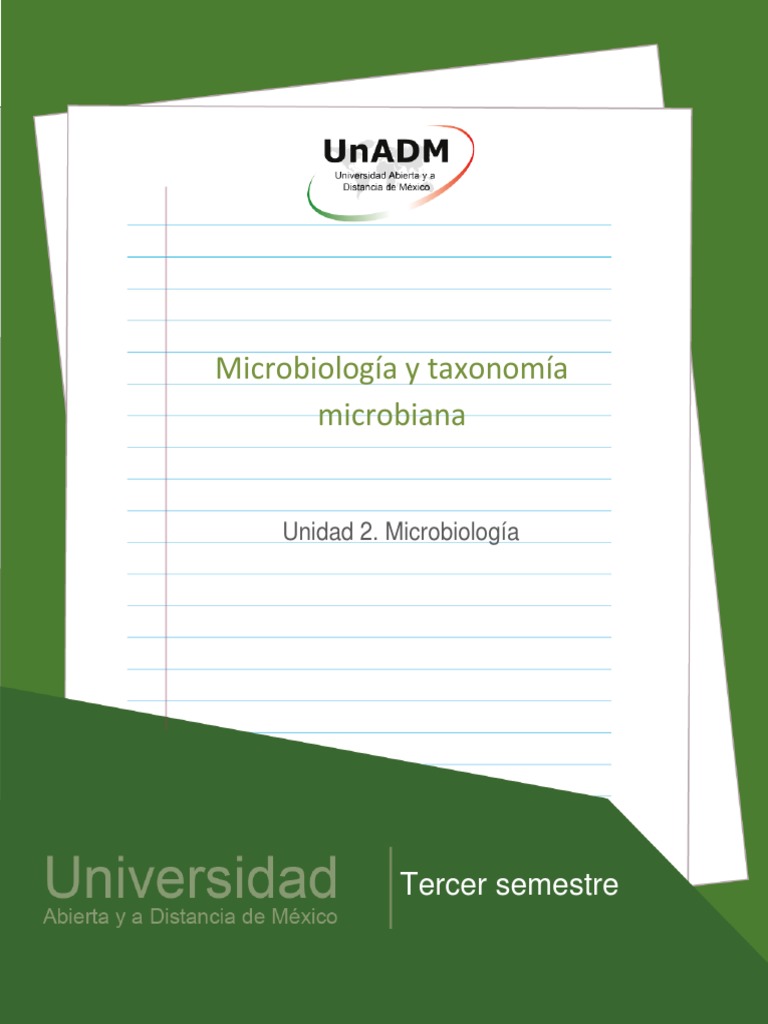 Unidad2 Microbiologia | PDF | Microorganismo | Las bacterias