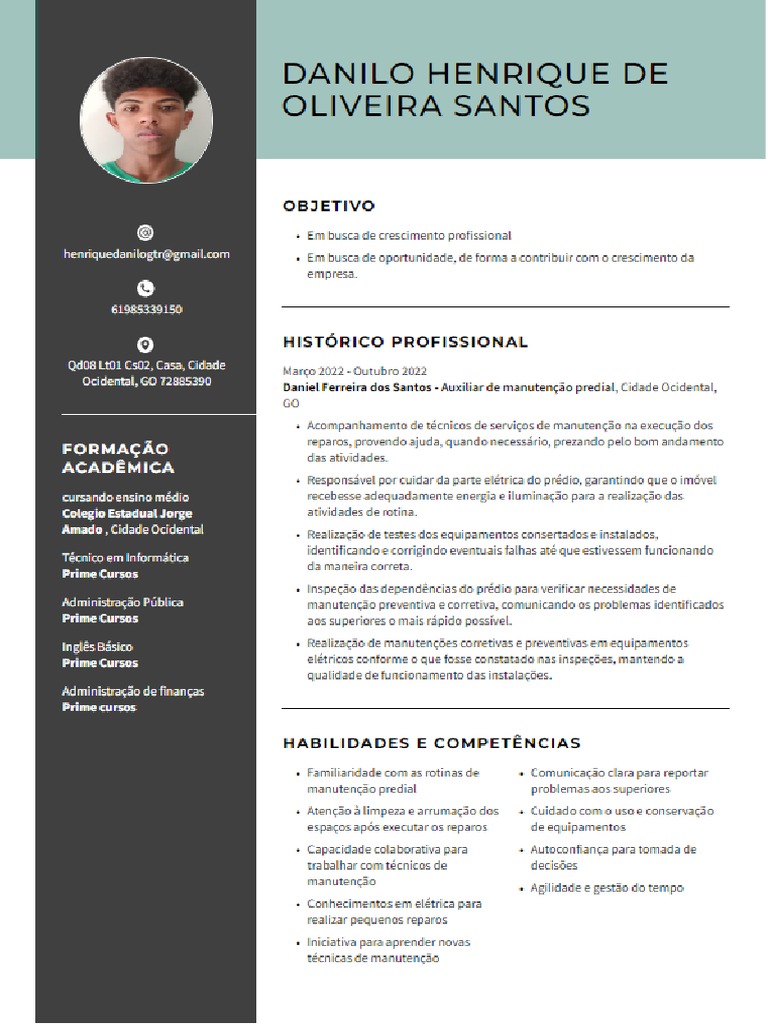 Curriculo Danilo | PDF