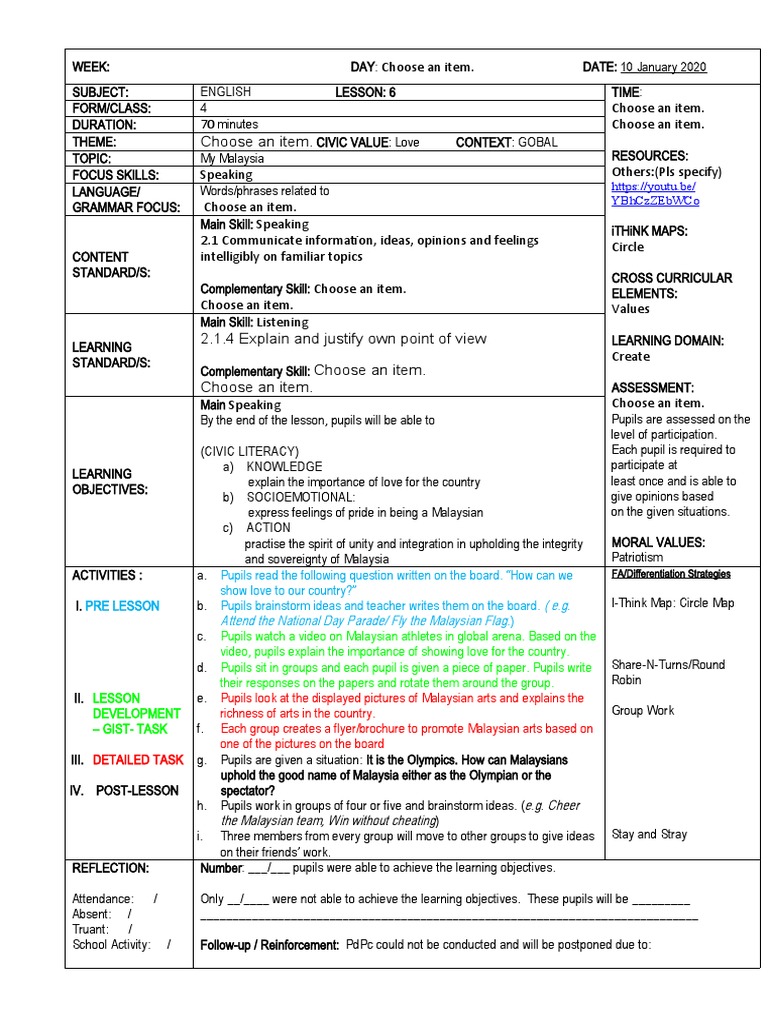 Lesson 6 (Civics) | PDF | Behavior Modification | Human Communication
