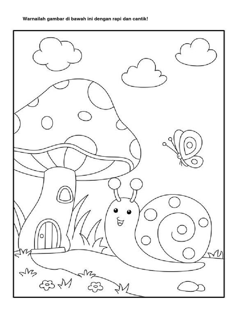 LK SBDP Mewarnai Jamur | PDF