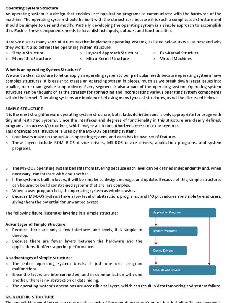 Operating System Pdf Process Computing Operating System