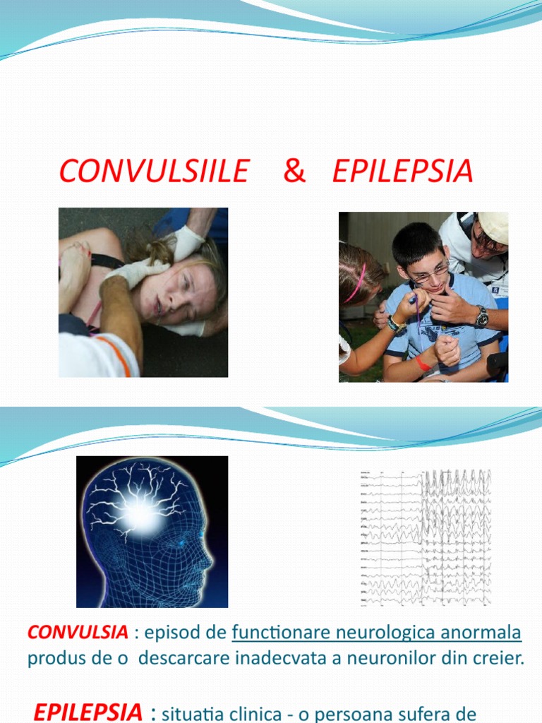 Convulsiile & Epilepsia | PDF