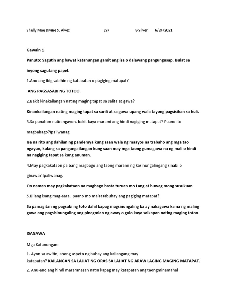 Module 2 Isagawa | PDF