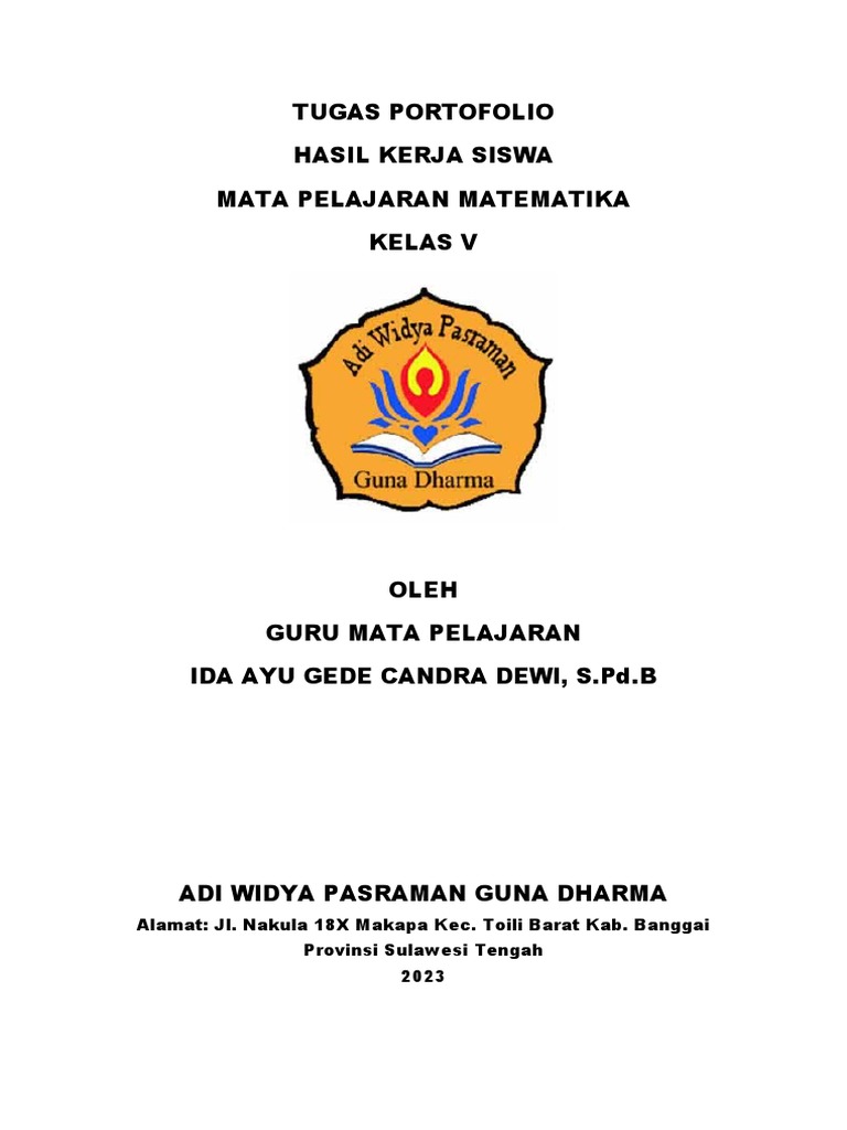 Tugas Portofolio Dan Hasil Karya | PDF