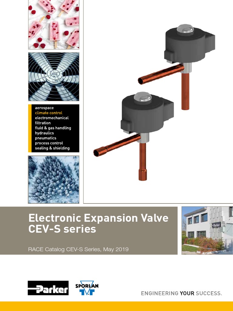Parker - RACE - Electronic Expansion Valve CEV-S Series | PDF ...