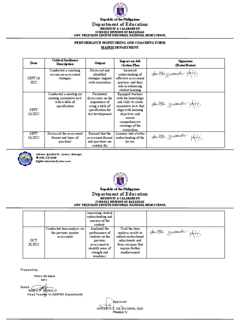 Obj 10 PMCF | Download Free PDF | Educational Assessment | Pedagogy