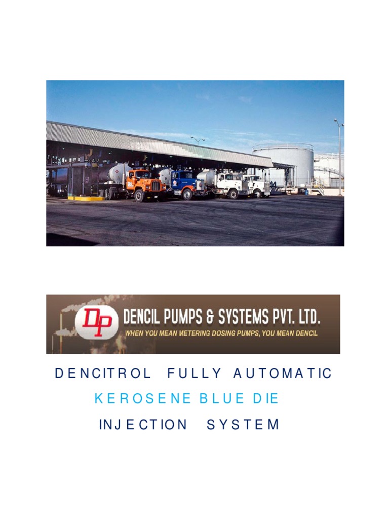 Blue Dye Dosing Manual | PDF | Pump | Valve