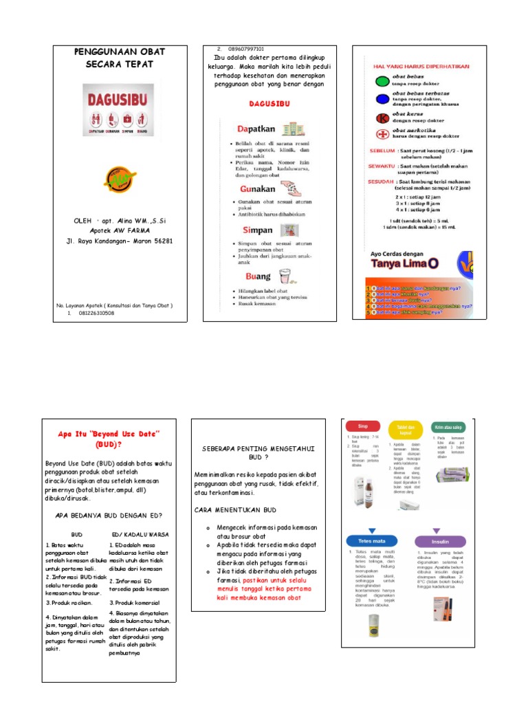 Leaflet Dagusibu | PDF